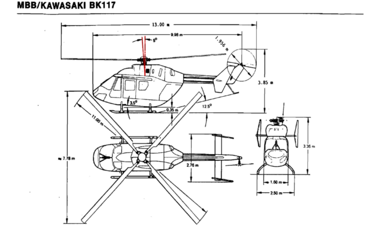 ヘリコプターの飛行力学入門⓪：構造概要 | mtk_birdman's blog