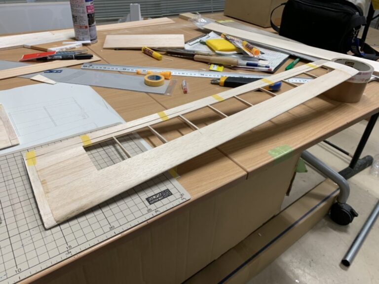 自作DLG①：『TRAVEL』~主翼製作~ | mtk_birdman's blog