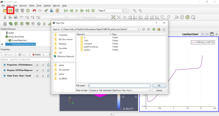 【OpenFOAM v2006】二次元翼型解析② | mtk_birdman's blog